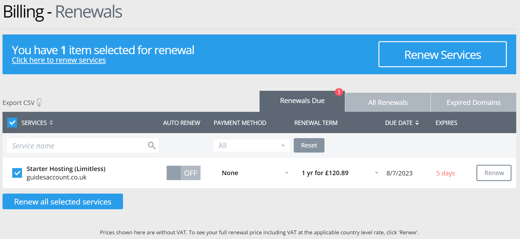 How to Renew Your Services - Customer Support Guides - LCN