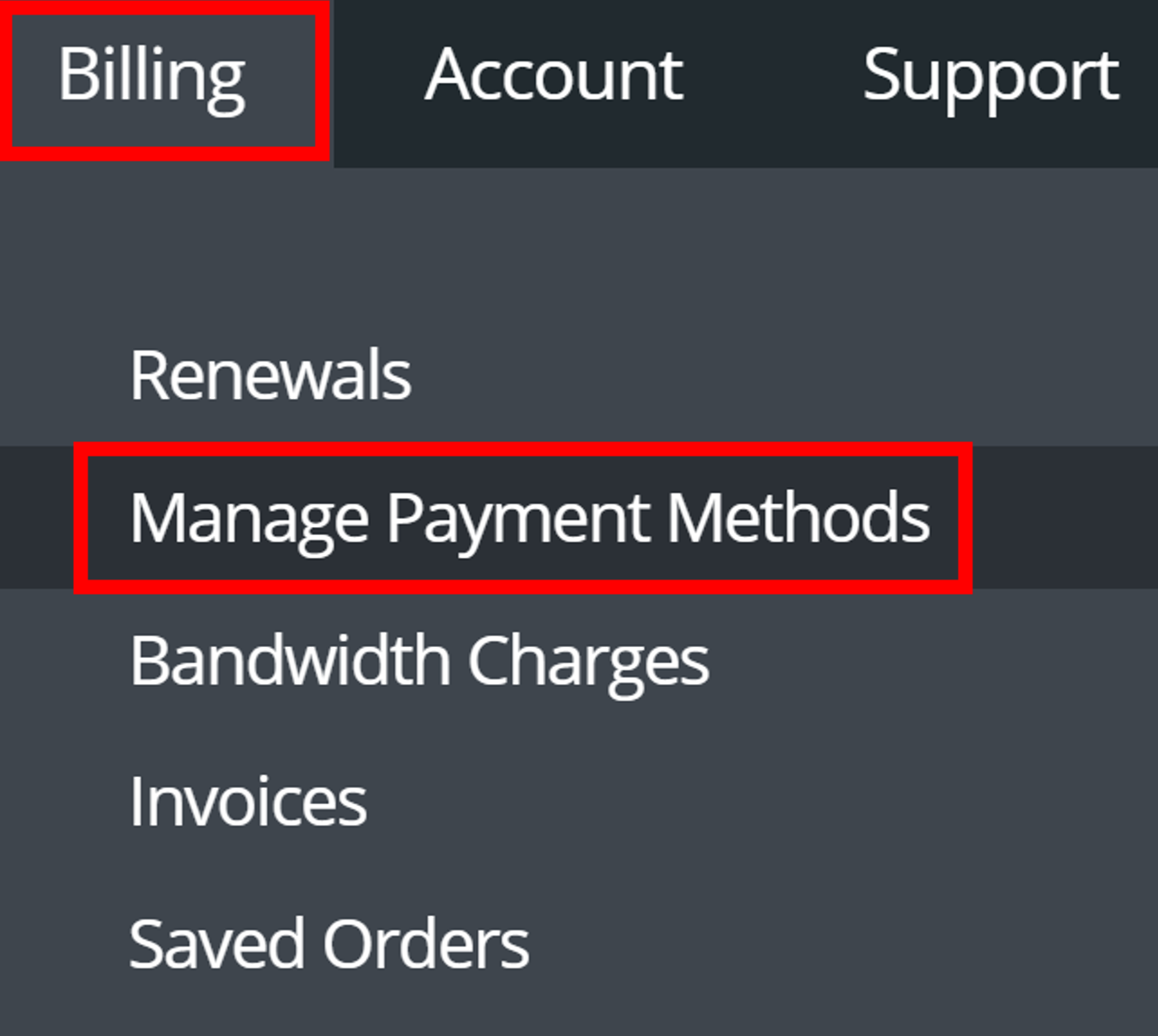 How to add a new Payment Method in your Online Control Panel - Customer ...