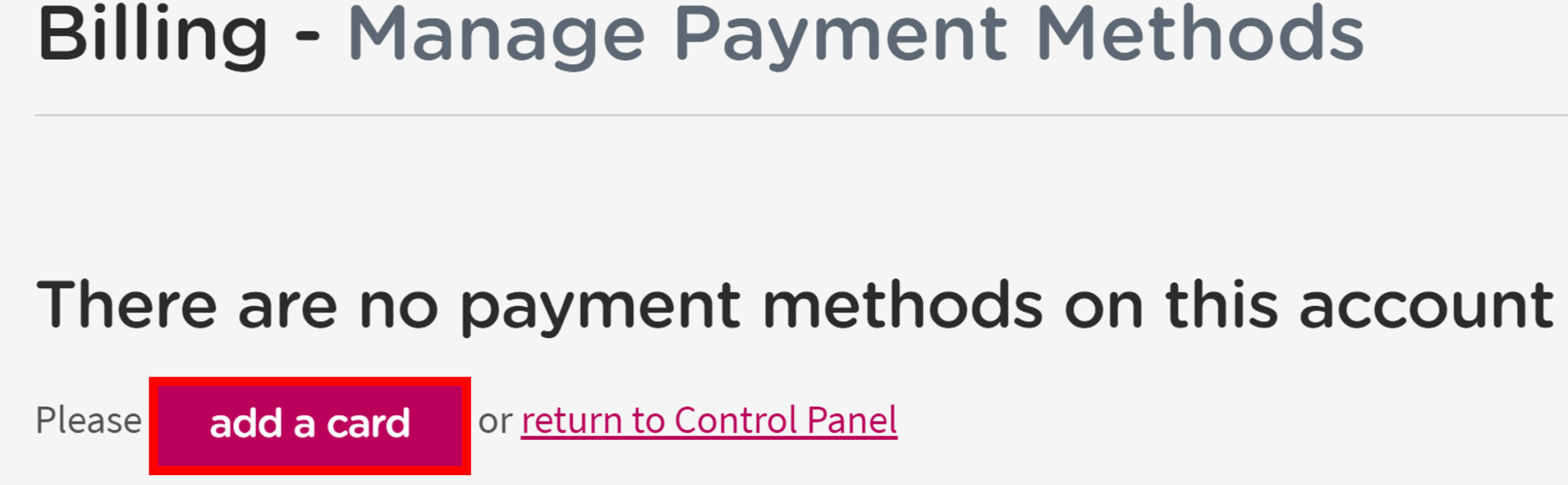 How to add a new Payment Method in your Online Control Panel - Customer Support Guides - LCN