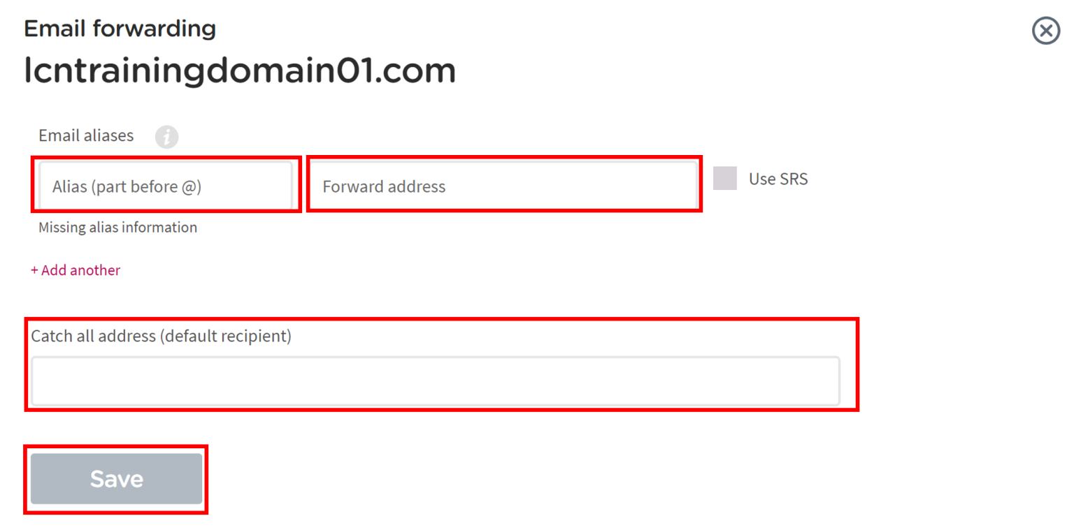 How to set up Email Forwarding - Customer Support Guides - LCN