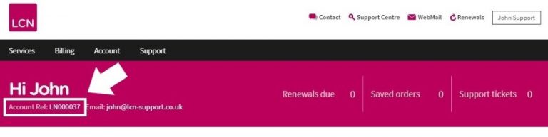 Welcome to the new LCN control panel - LCN.com