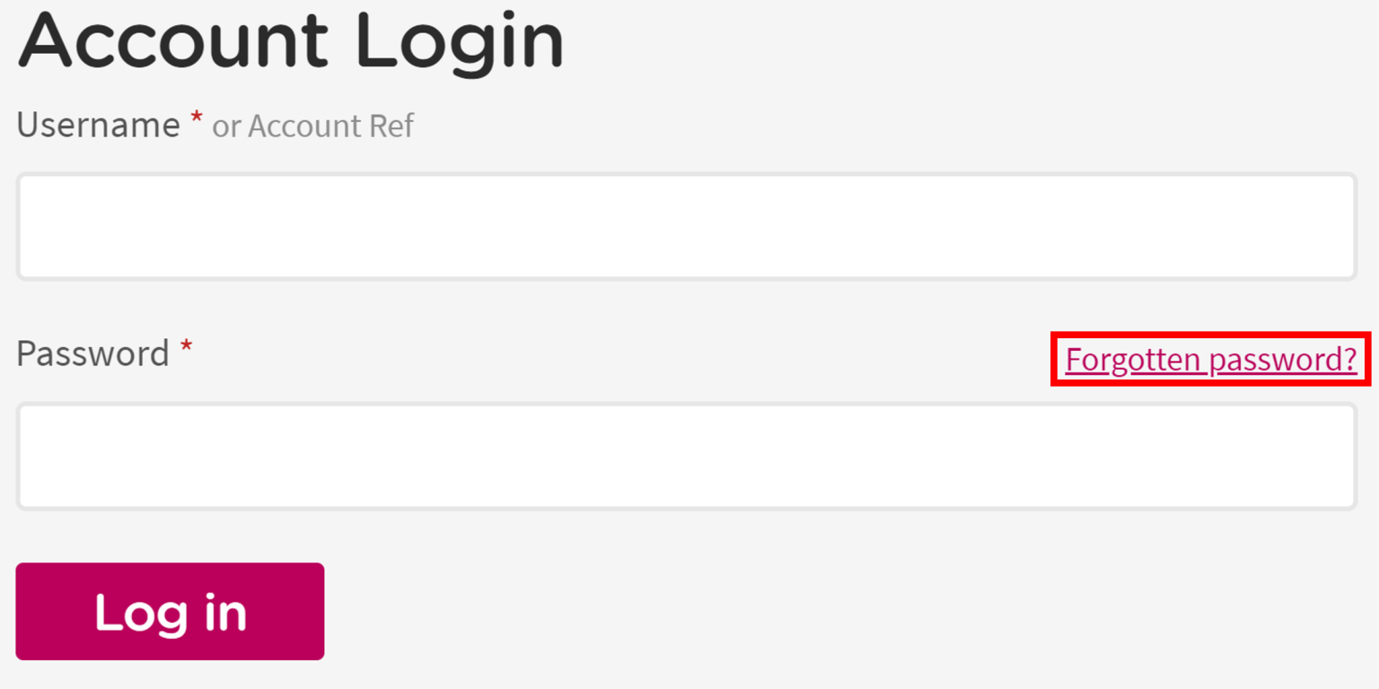 How to reset your Online Control Panel Password - Customer Support ...
