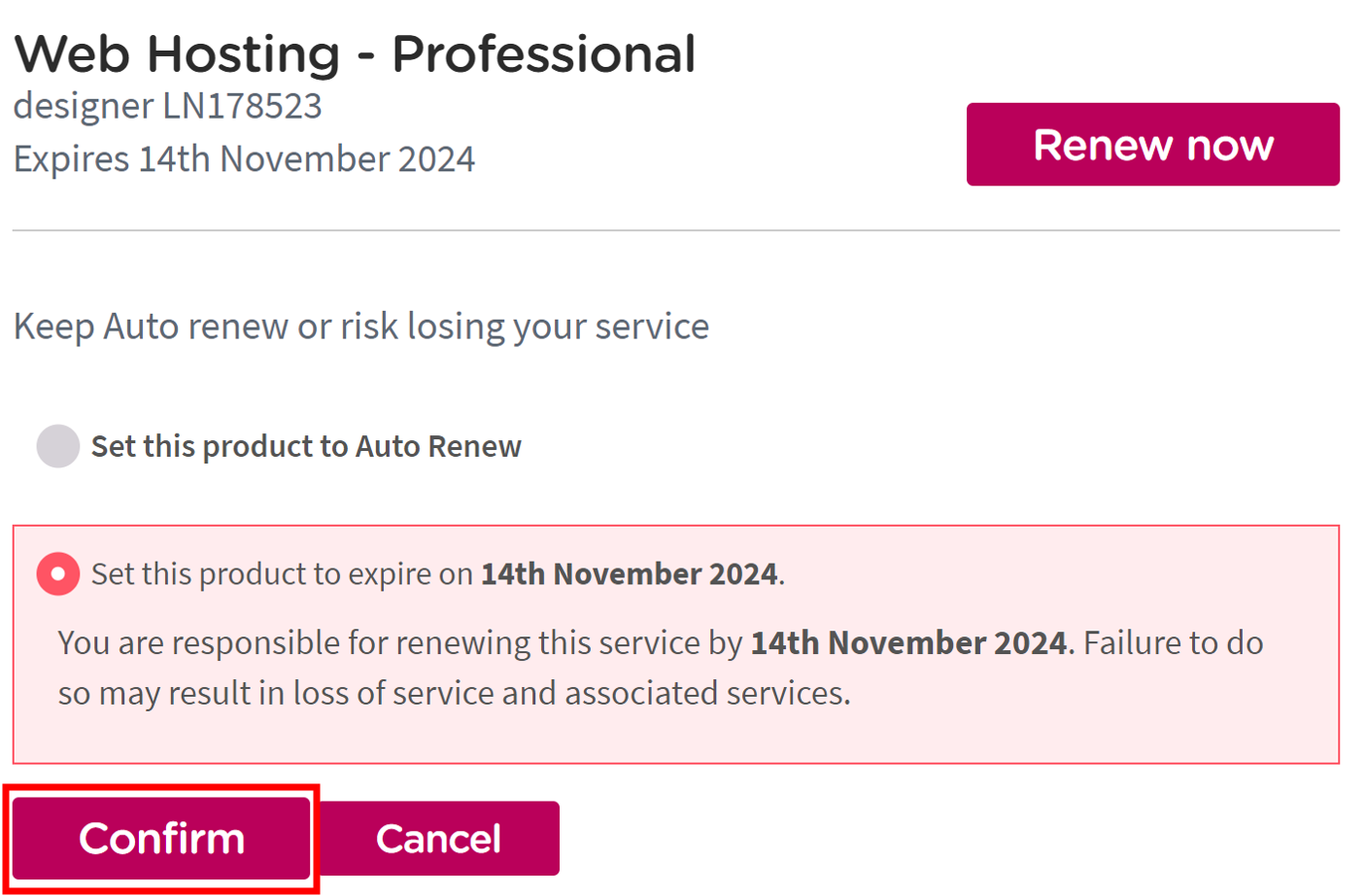 How to Cancel my Services - Customer Support Guides - LCN